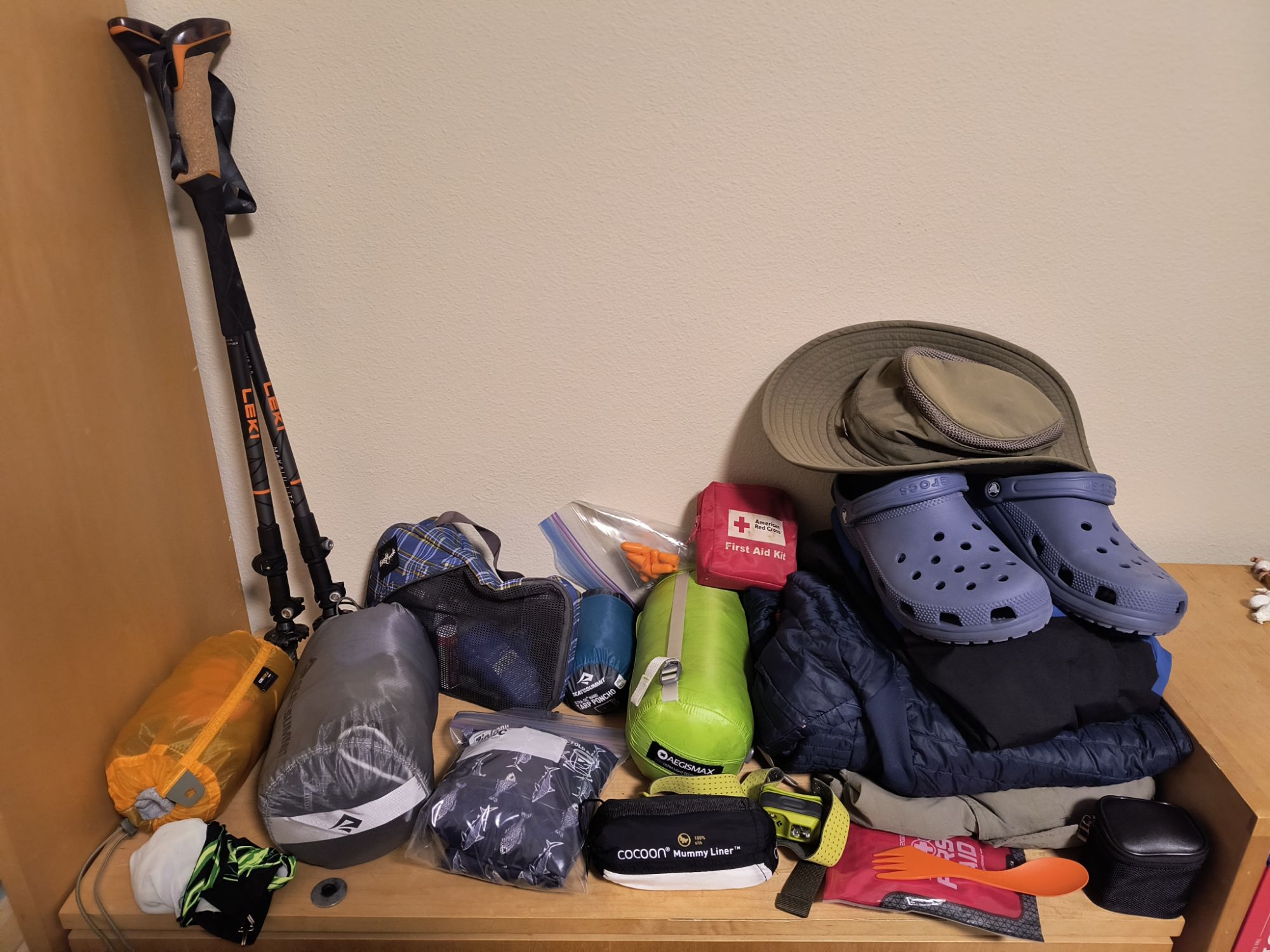 Packing List – First Draft – Siri and David Adventures