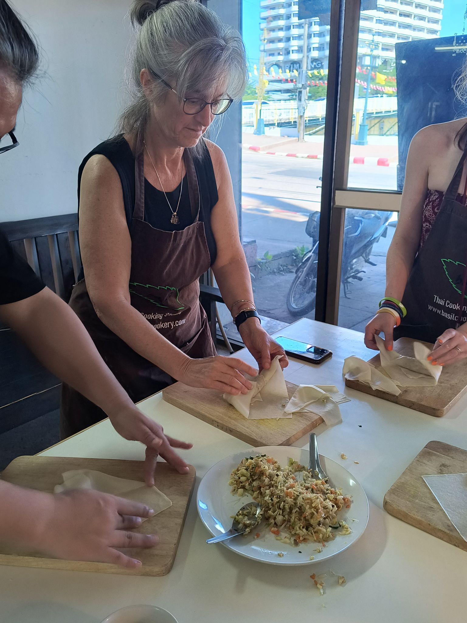 We act like a local – cook, get a massage and head to the market – Siri ...