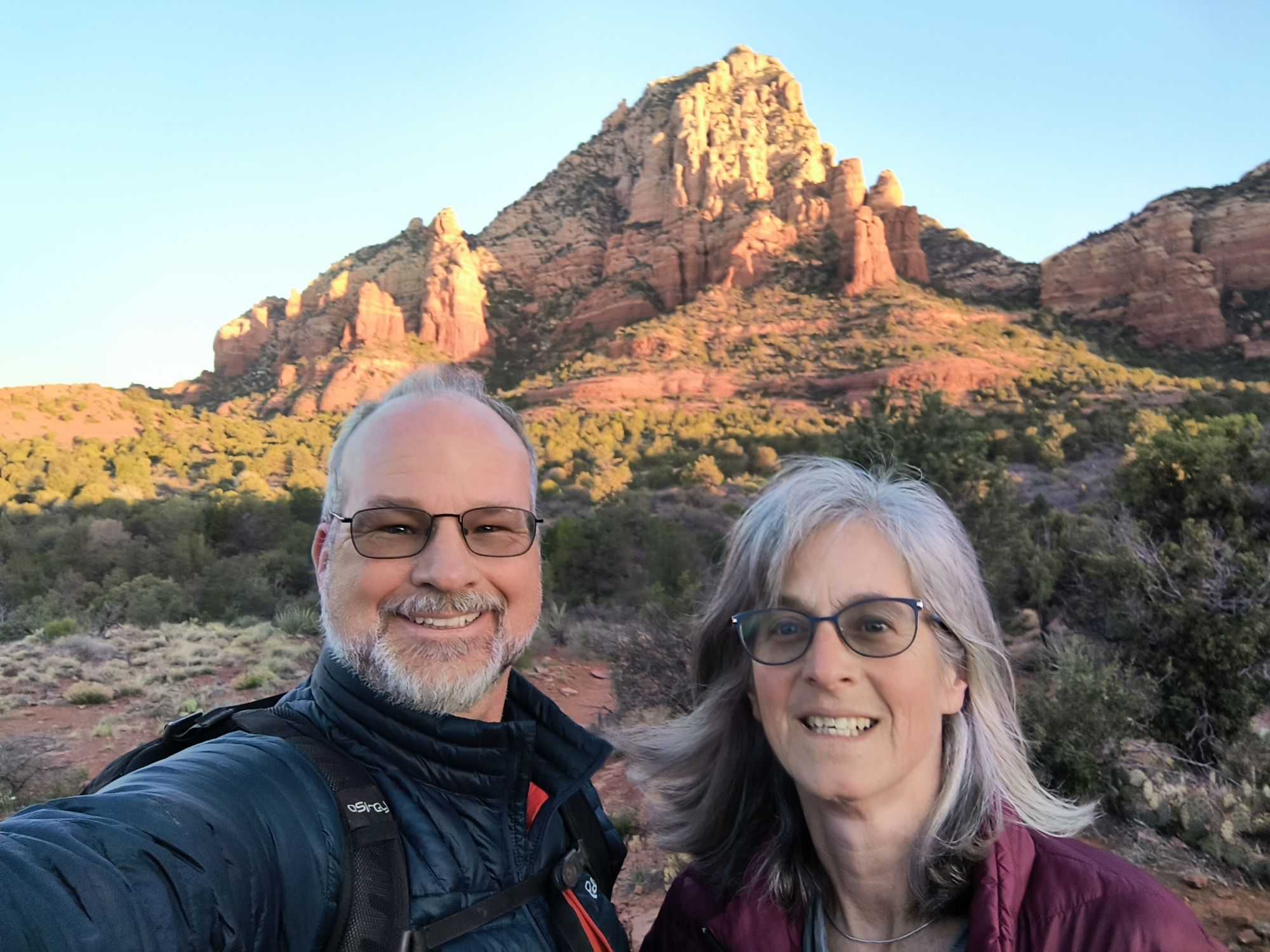 A morning in Sedona – Siri and David Adventures